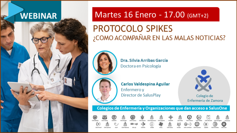 Protocolo SPIKES - Webinar de conocimiento - COLEGIO DE ENFERMERÍA DE ...
